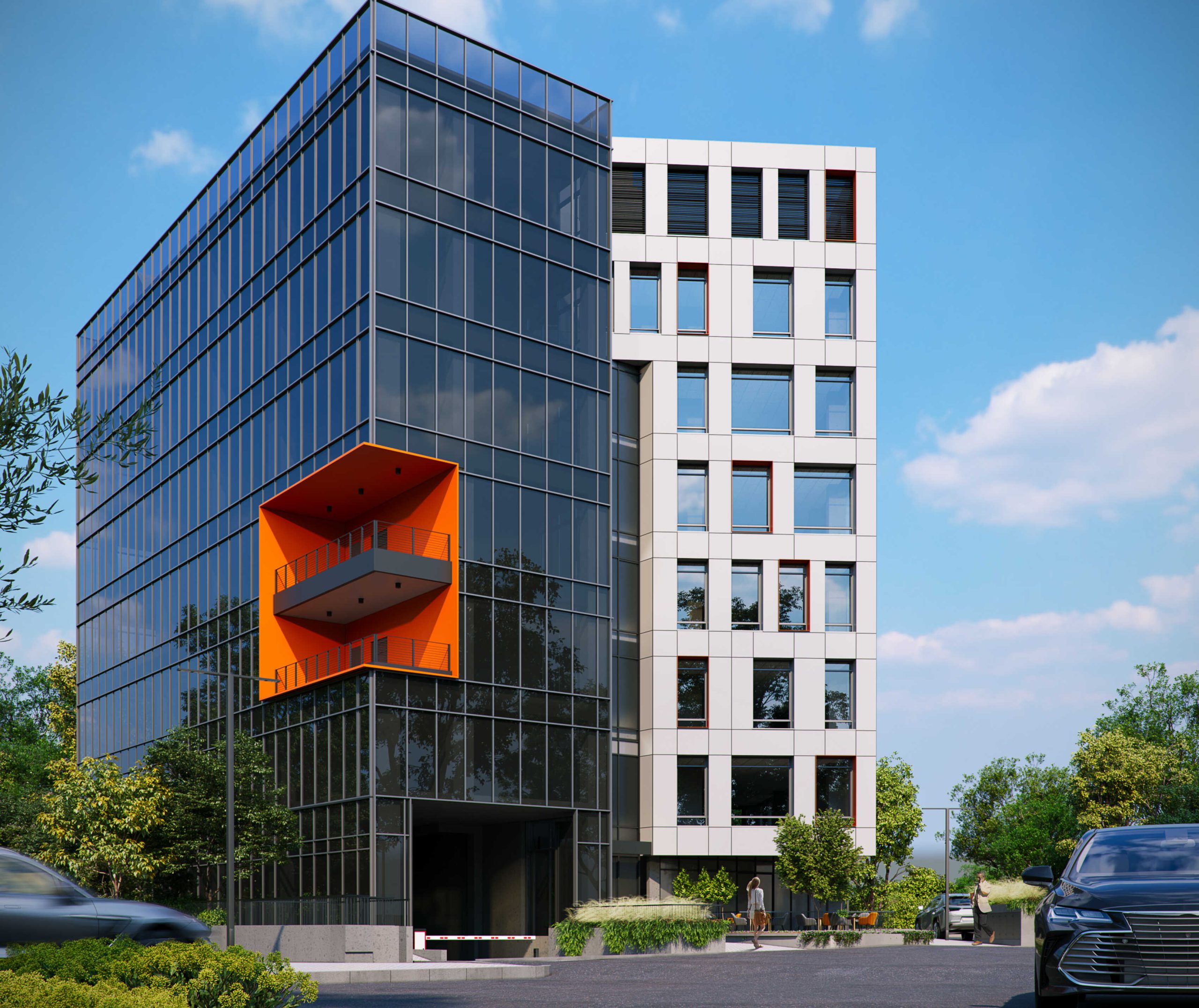 Habanai 10 Offices - Hod Hashron - י.שני מהנדסים | הנדסת בניין בע"מ